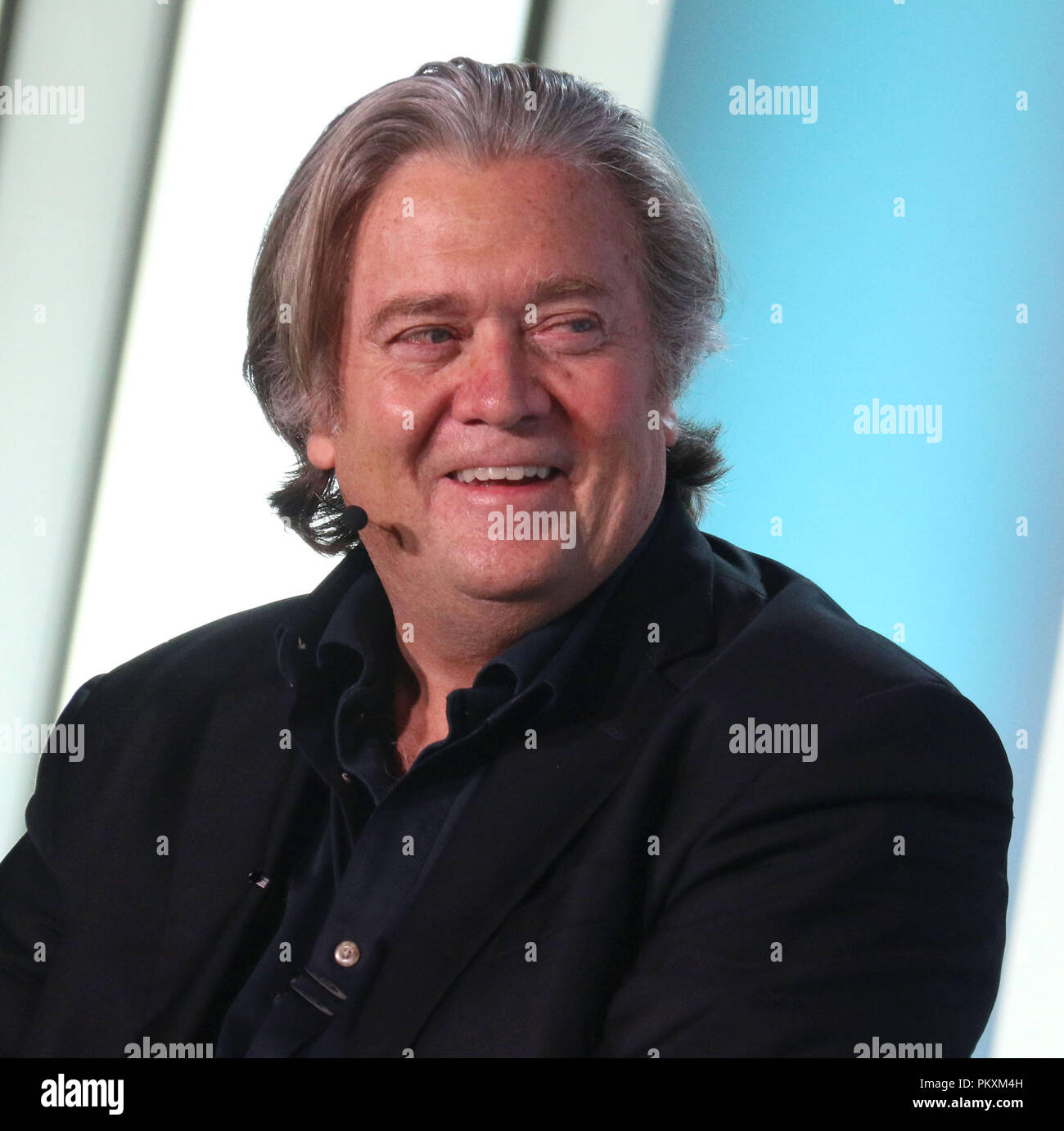 New York City, New York, USA. 15th Sep, 2018. Political figure STEVE ...