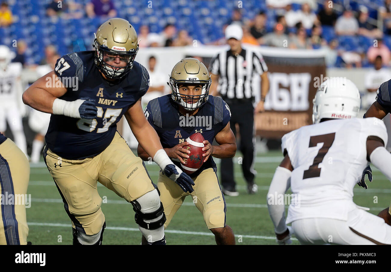 Annapolis, MD, USA. 15th Sep, 2018. United States Naval Academy ...
