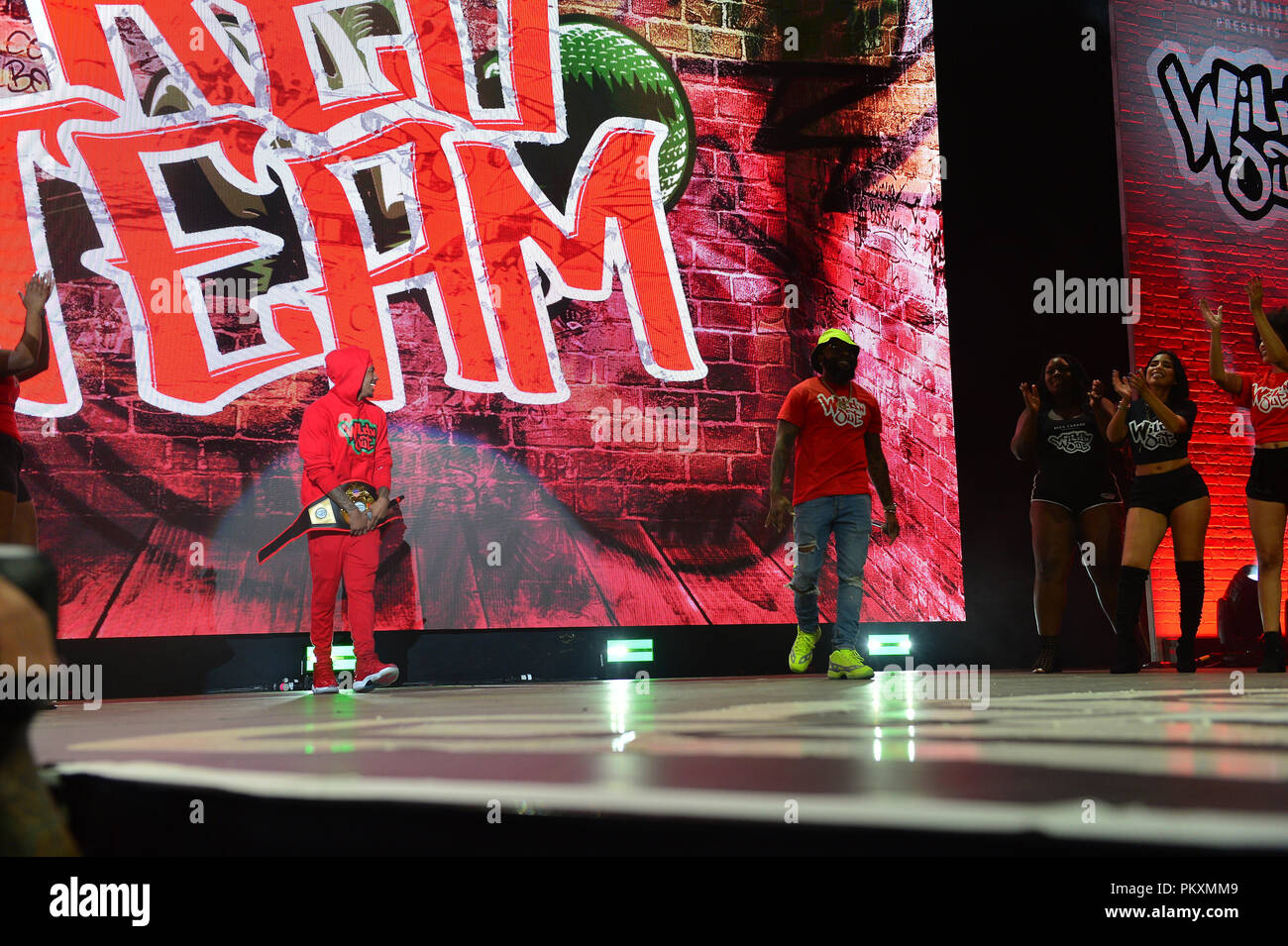 MIAMI, FL - SEPTEMBE 14: Nick Cannon performs on stage during the NICK CANNON PRESENTS: WILD 'N ...
