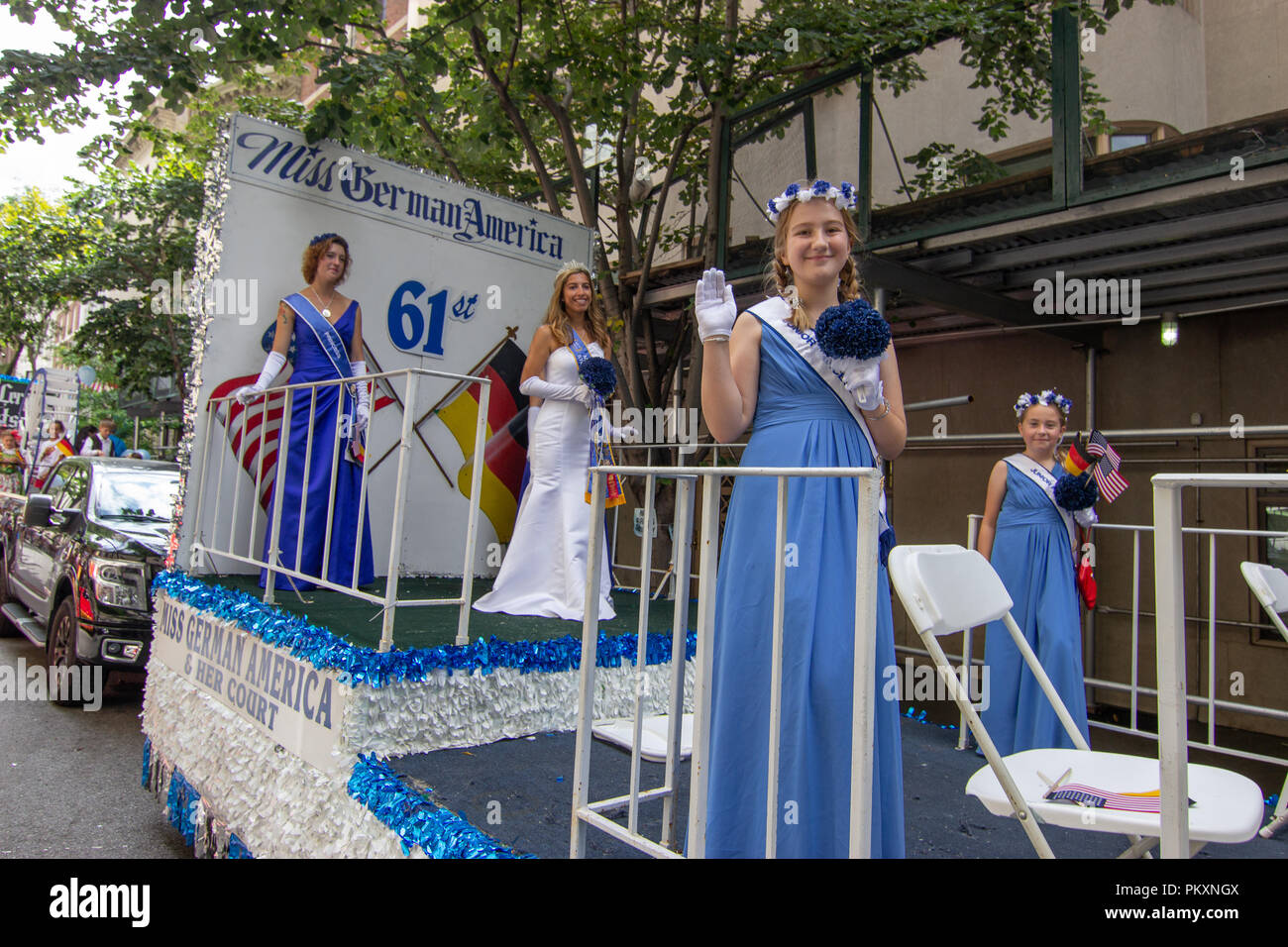 New York, USA. 15th September 2018. German American Day Parade Credit ...