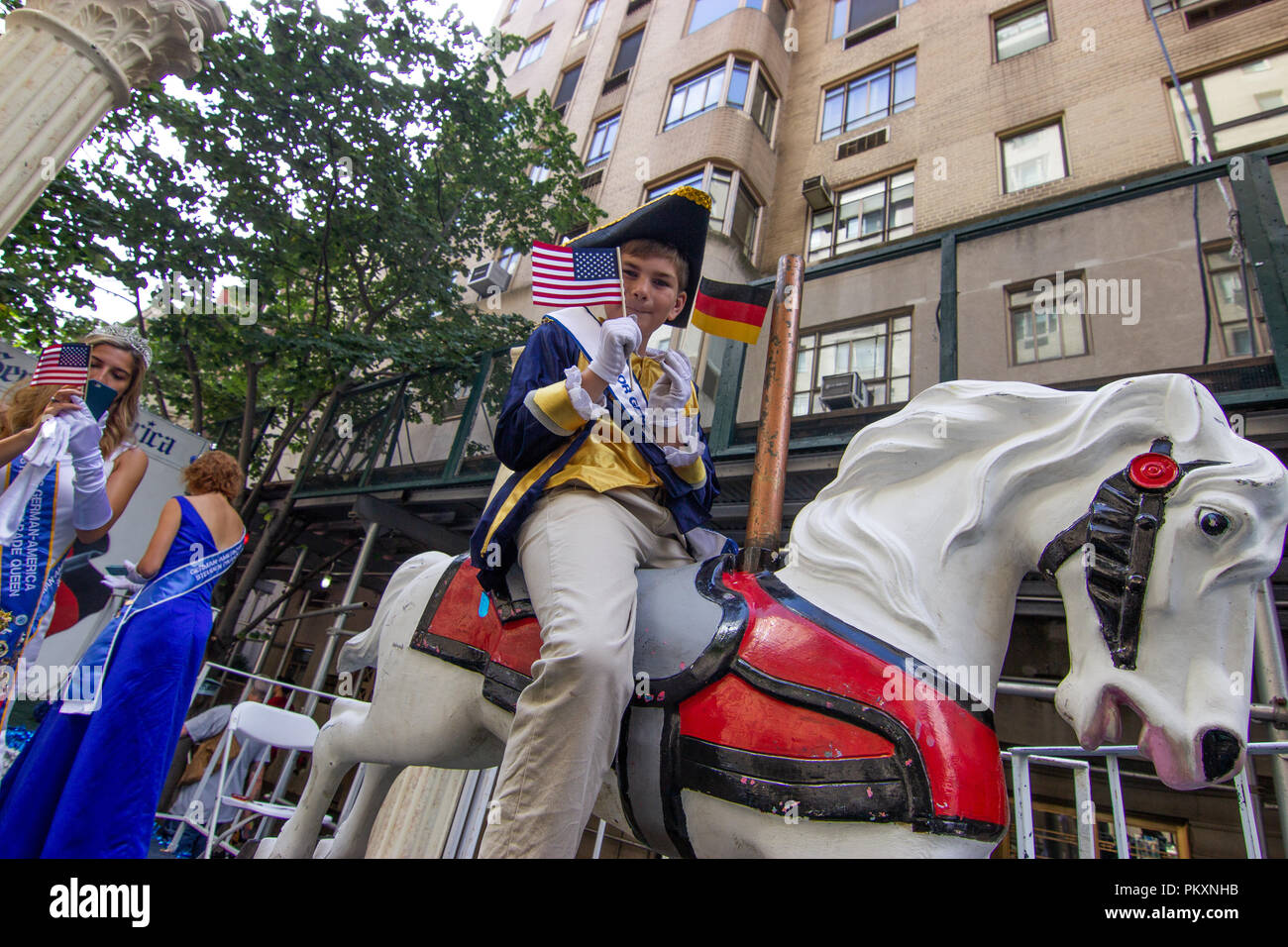 New York, USA. 15th September 2018. German American Day Parade Credit ...
