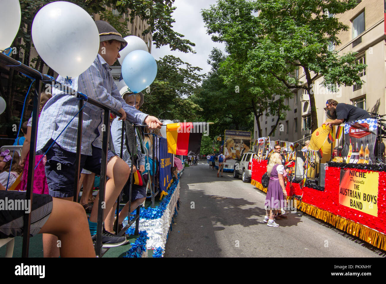 New York, USA. 15th September 2018. German American Day Parade Credit ...