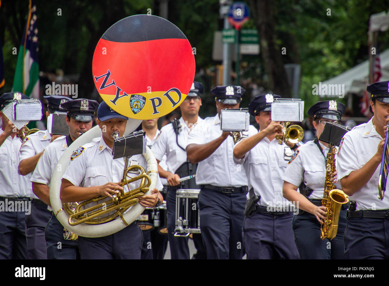 New York, USA. 15th September 2018. German American Day Parade Credit ...
