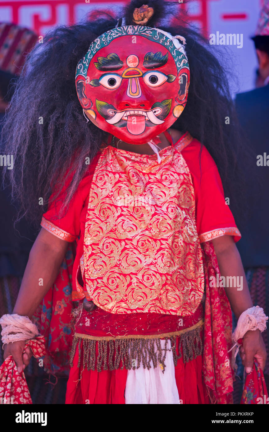 Lakhe dance hi-res stock photography and images - Alamy