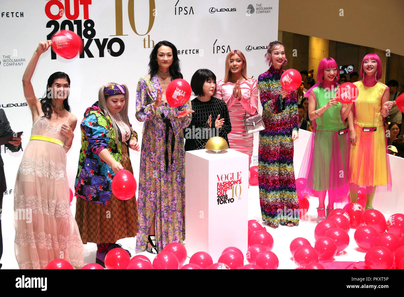 Vogue japan editor in chief mitsuko watanabe hi-res stock photography ...