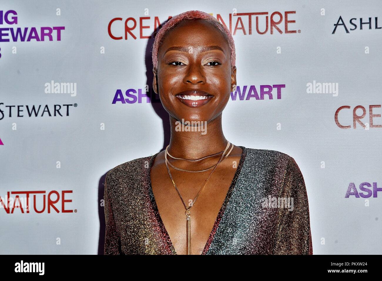 Brooklyn, NY, USA. 15th Sep, 2018. Leah-Jenea Gaines at arrivals for ...