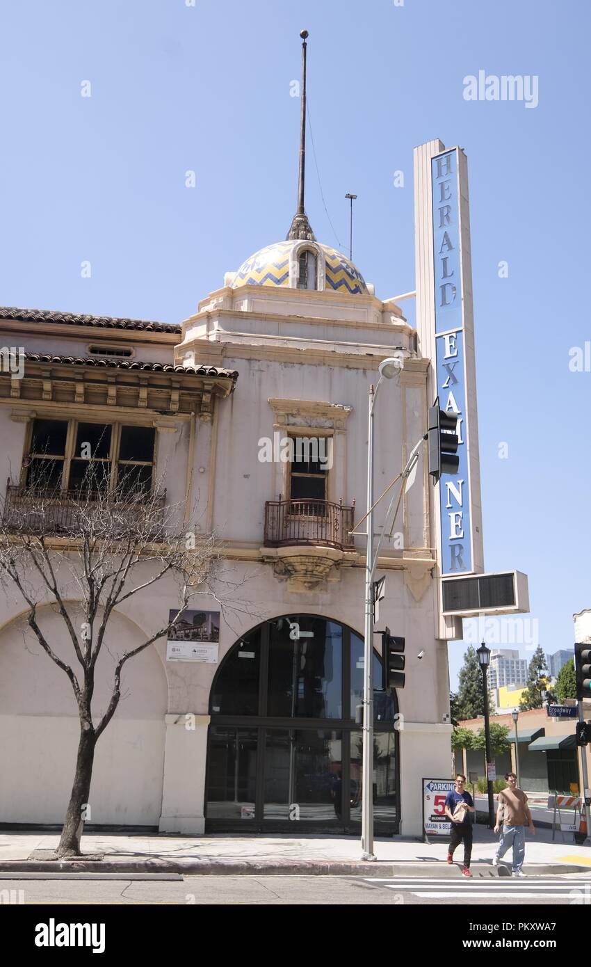 Herald examiner building hi-res stock photography and images - Alamy