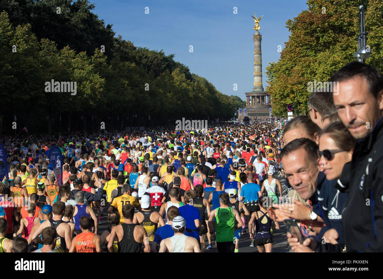 Berlin, Germany. 16th September 2018. The first runners will start at ...