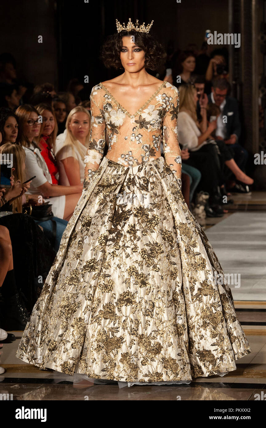 Rohmir returned to London Fashion Week with a new collection at Fashion ...