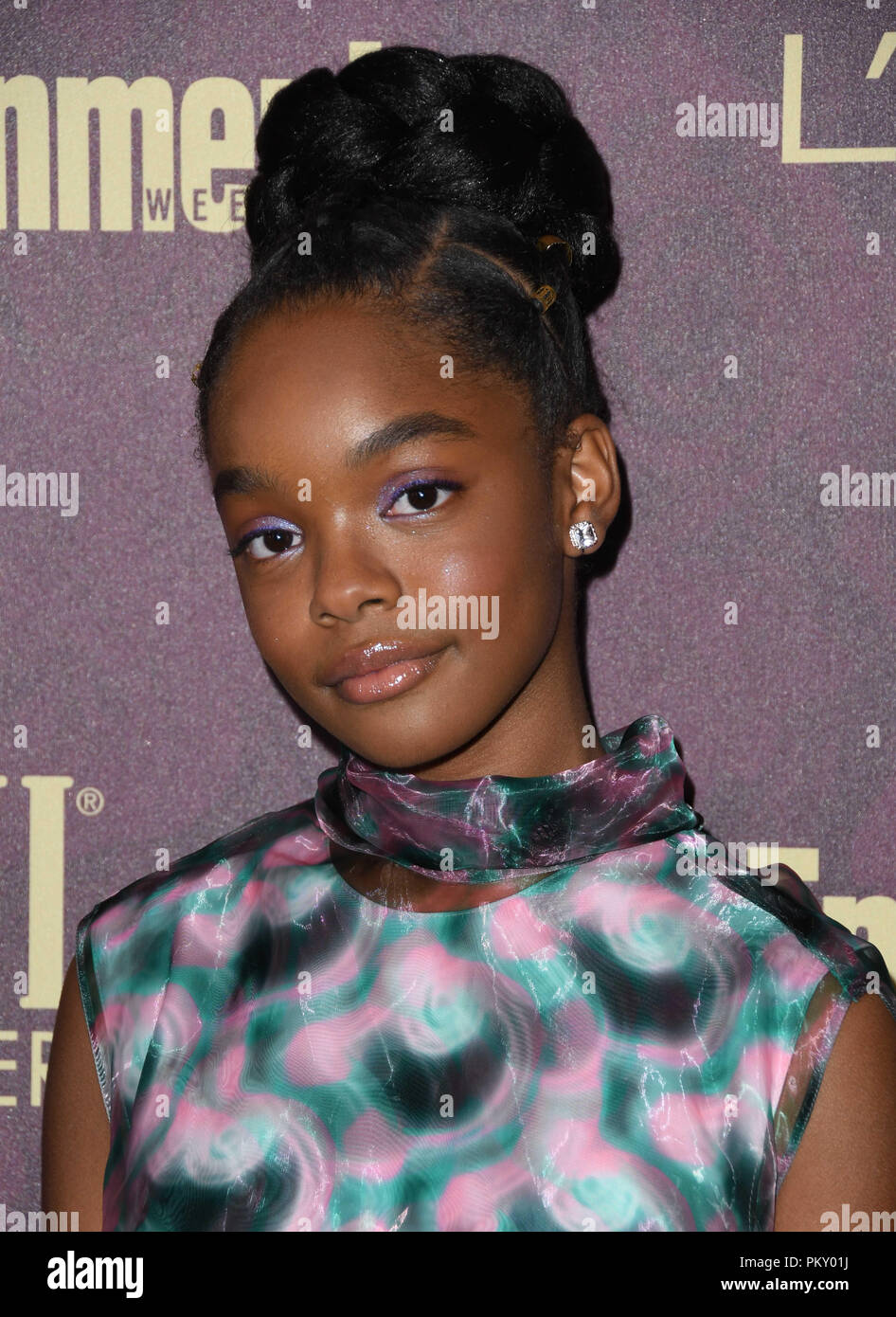 15 September 2018 - West Hollywood, California - Marsai Martin. 2018 ...