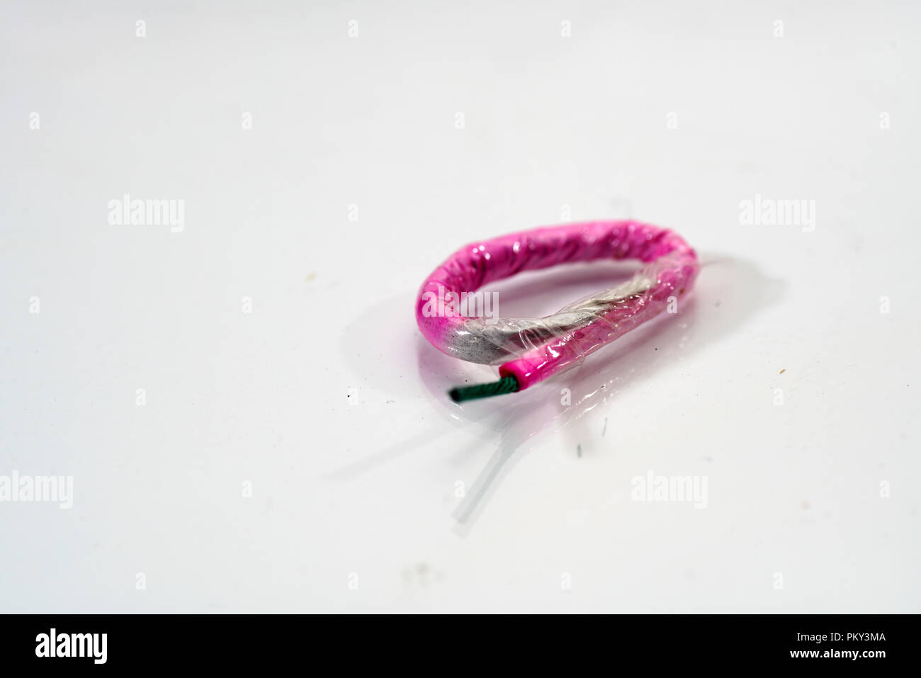 Contents of a fireworks body with disguise and black powder Stock Photo ...