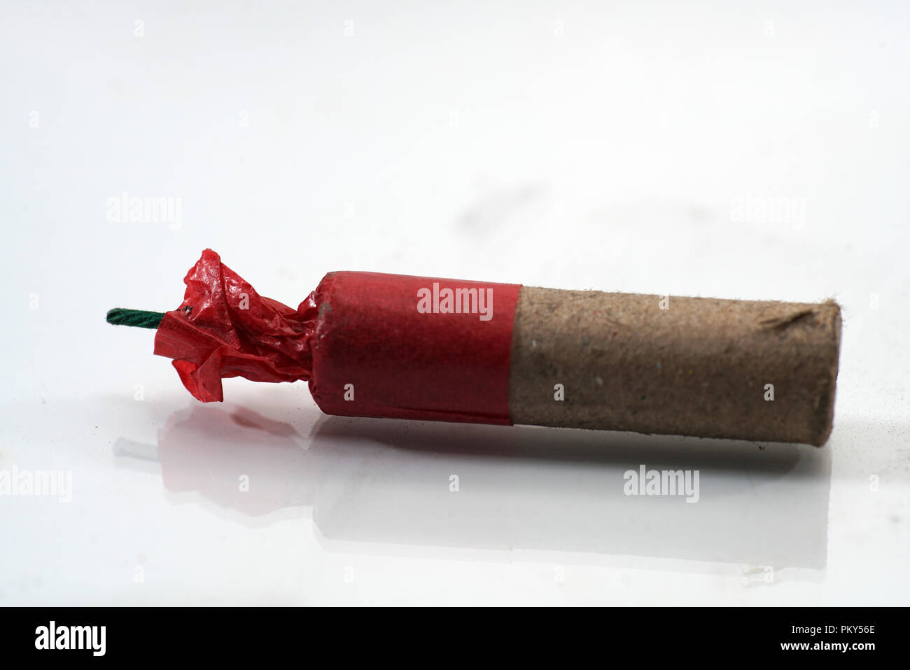 Contents of a fireworks body with disguise and black powder Stock Photo ...
