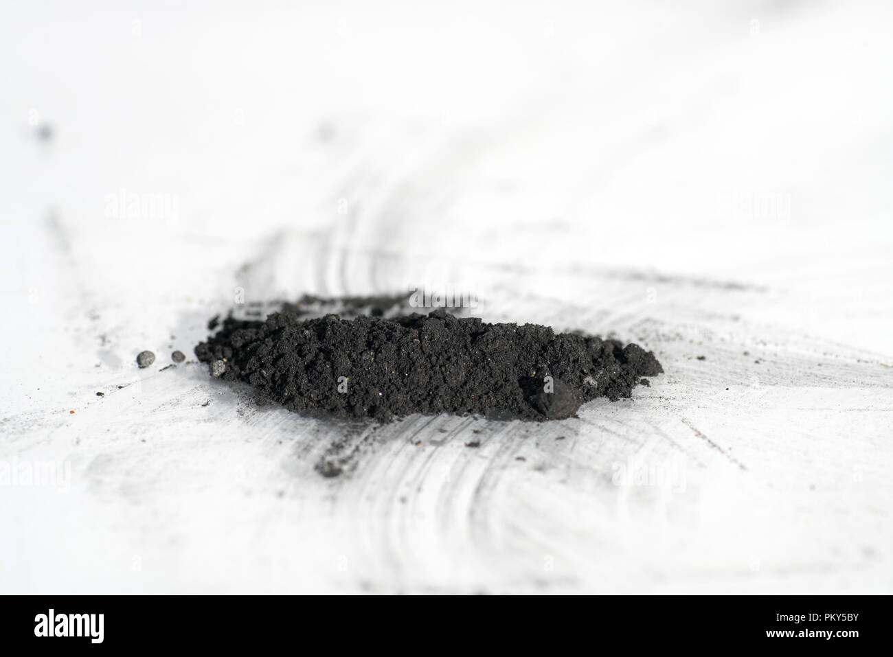 Contents of a fireworks body with disguise and black powder Stock Photo ...