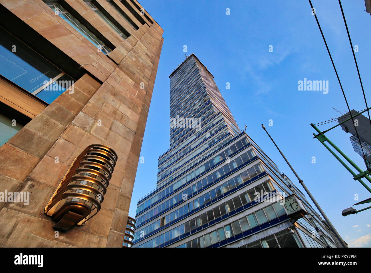 Mexico City Observation Deck in Tower Latinoamericana Stock Photo - Alamy