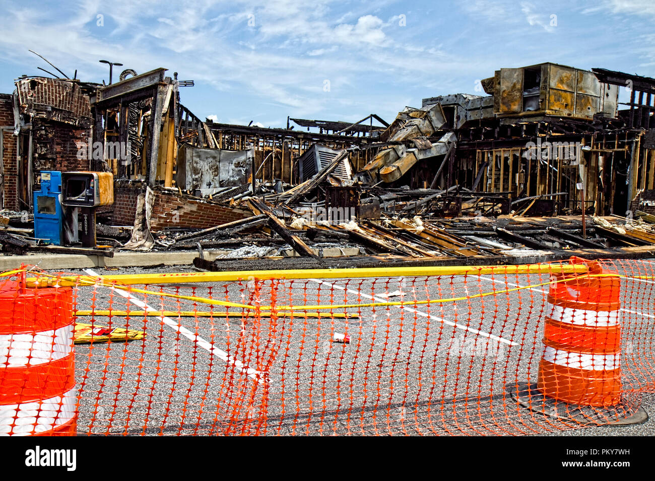 Popular Restaurant burnt to the ground. Images from all angles of ...