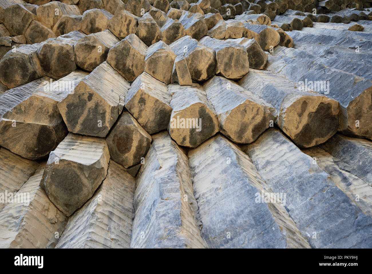 Armenia - Symphony of the Stones, geological rock formation basalt ...