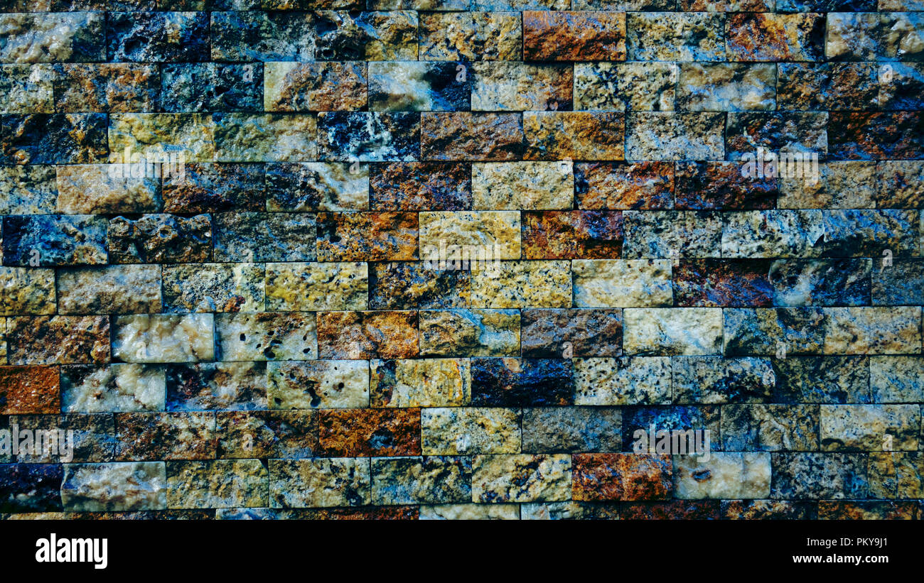 it is horizontal modern bright colorful brick wall for pattern and ...