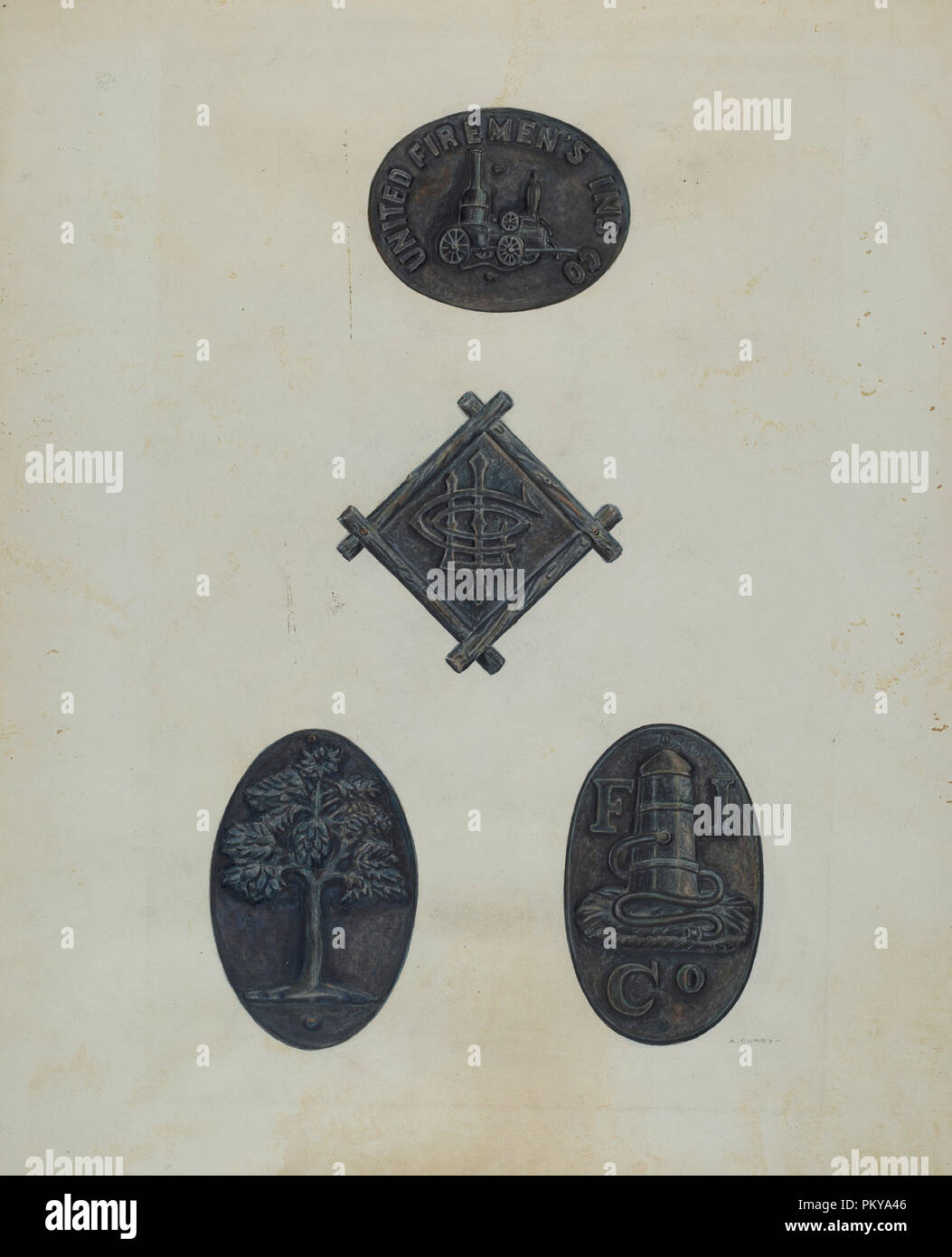 Firemarks hi-res stock photography and images - Alamy