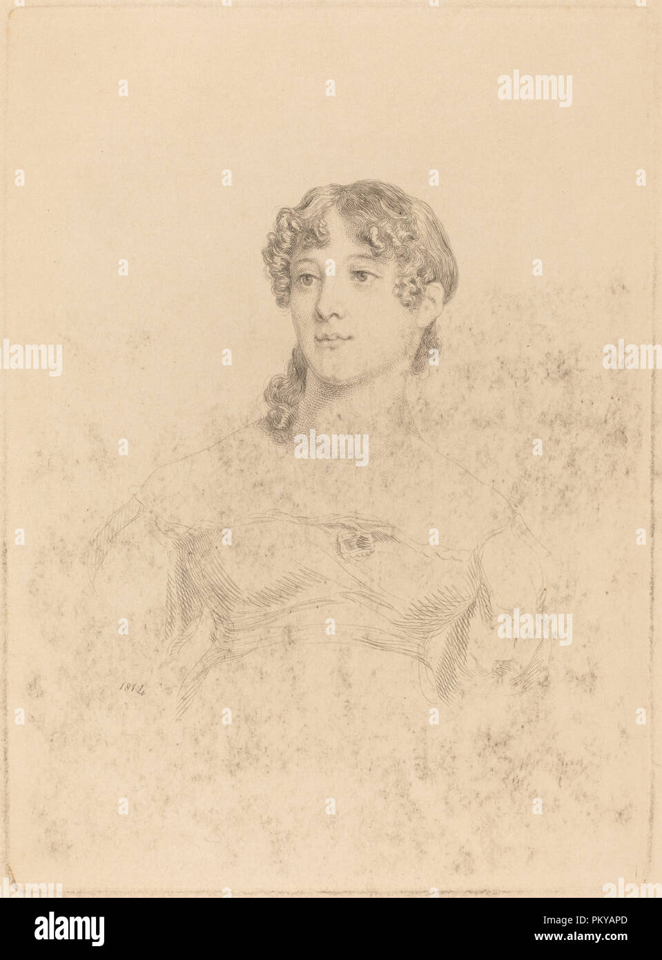 Portrait of a Woman. Dated: 1814. Medium: etching. Museum: National ...