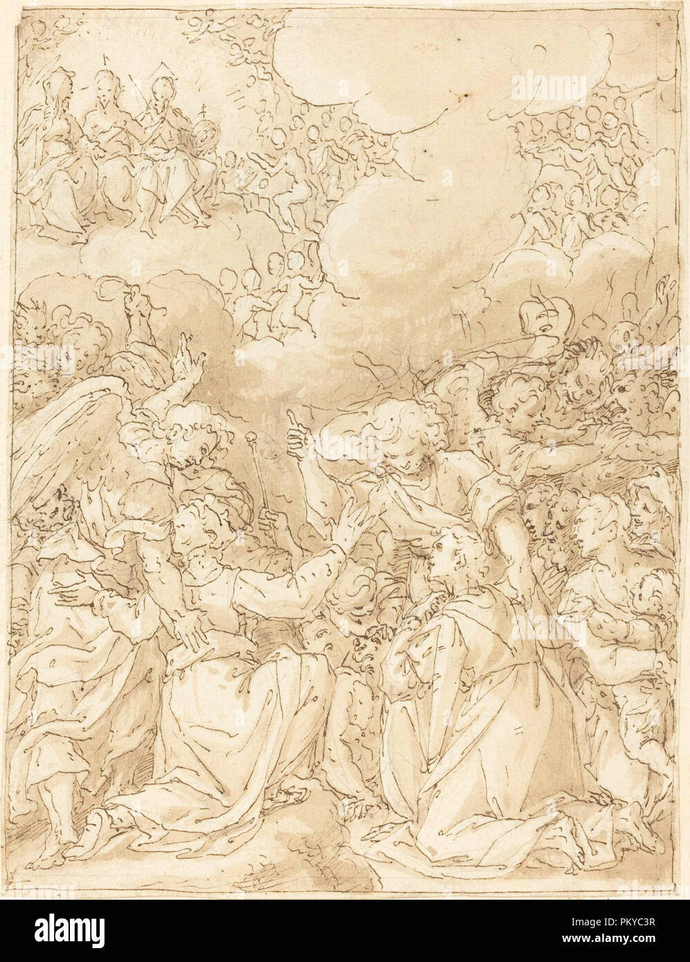The Last Judgment. Dimensions: Overall (approximate): 25.4 x 19.4 cm ...