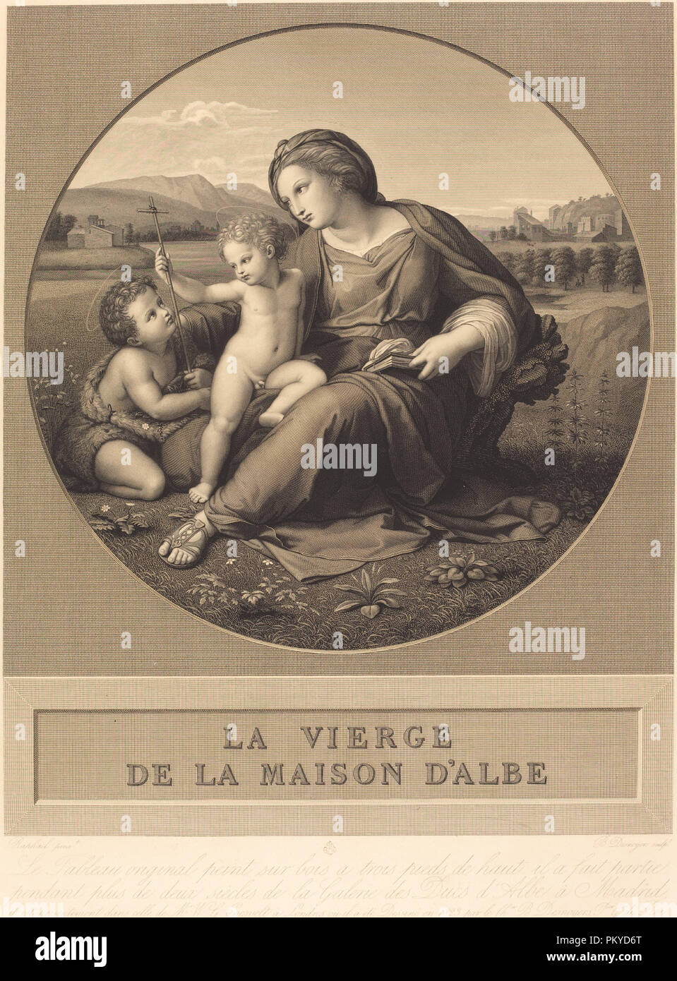 The Alba Madonna. Medium: engraving. Museum: National Gallery of Art ...