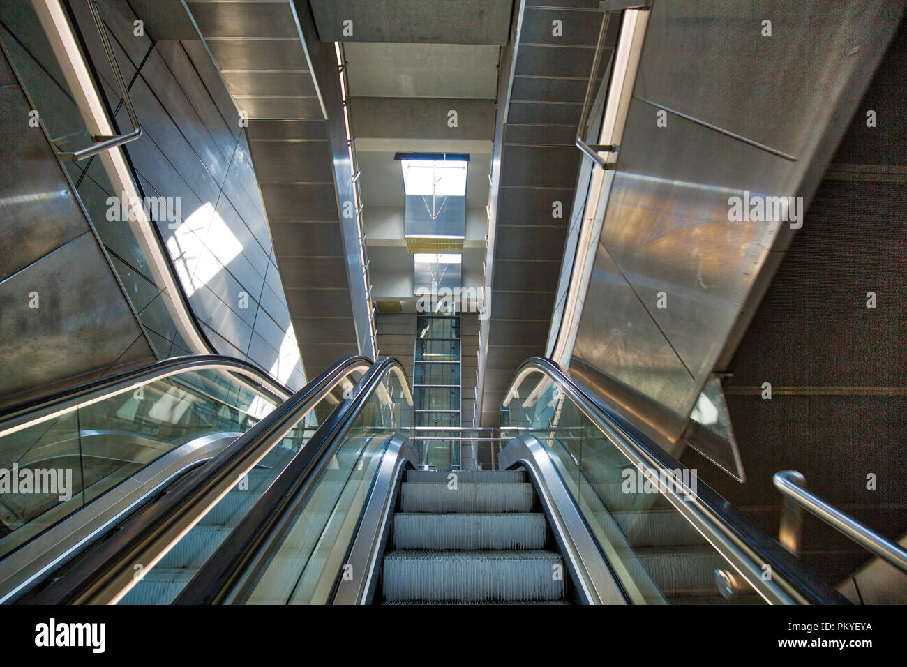 Copenhagen, Denmark-2 August, 2018: Copenhagen subway, Kongens Nytorv ...