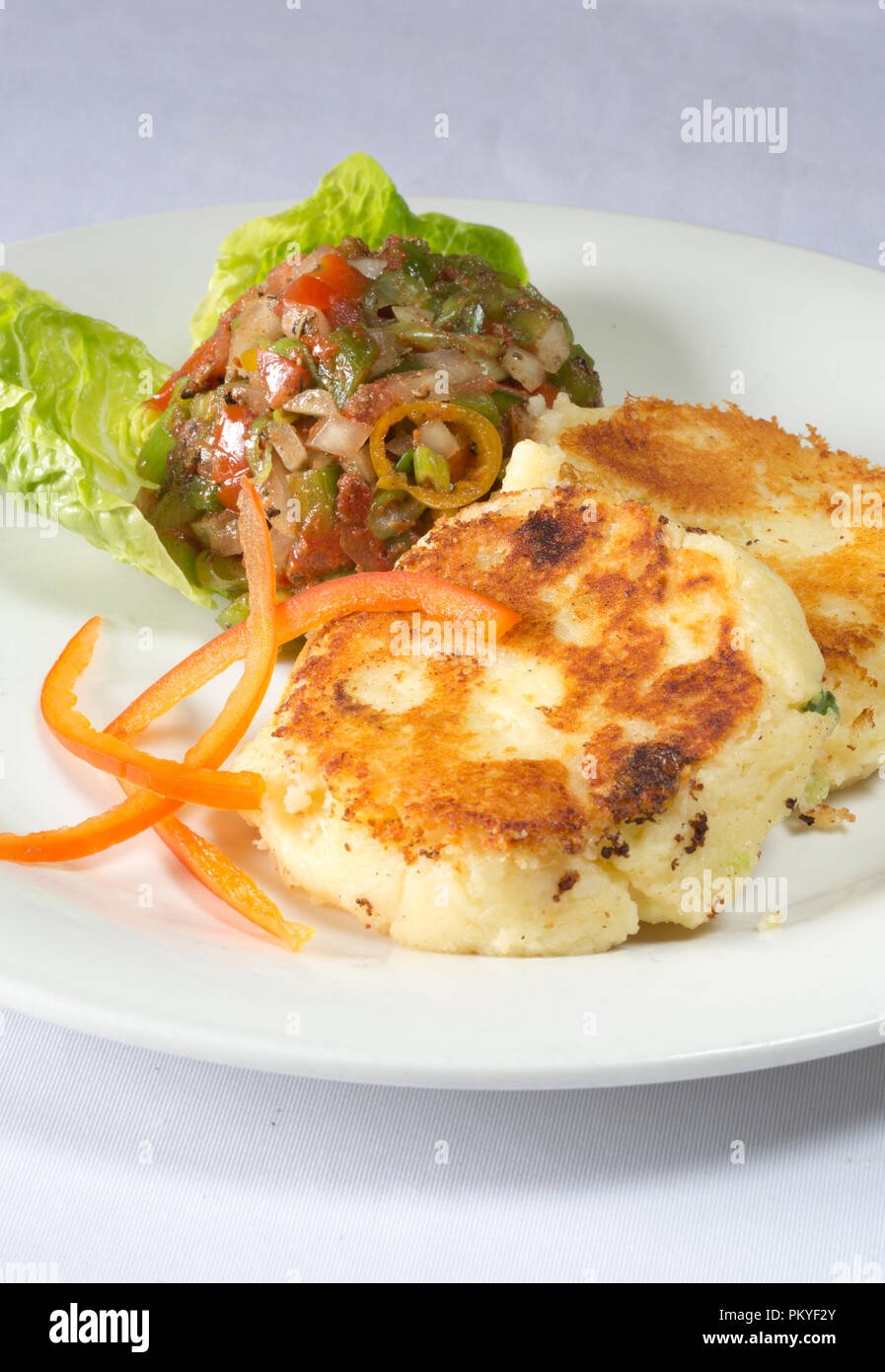 Sauteed potato cake hi-res stock photography and images - Alamy