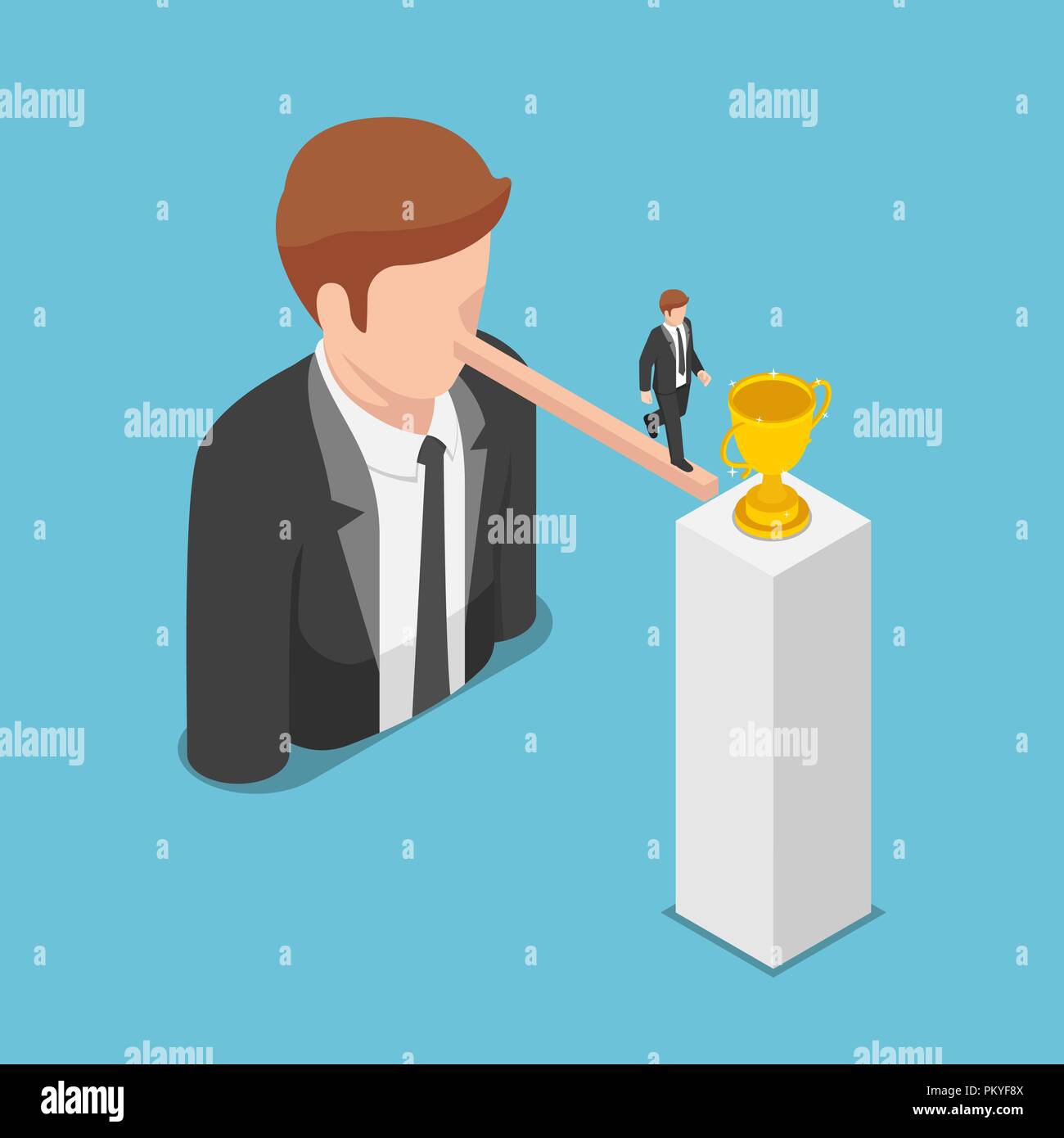 Nose leader Stock Vector Images - Alamy