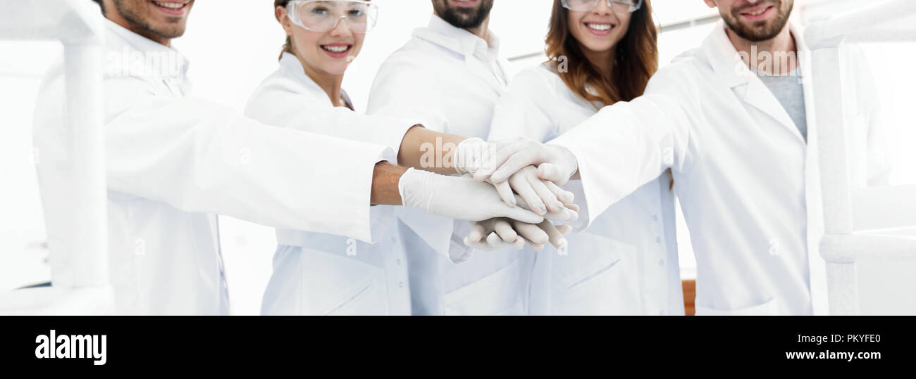creative team of young scientists Stock Photo - Alamy