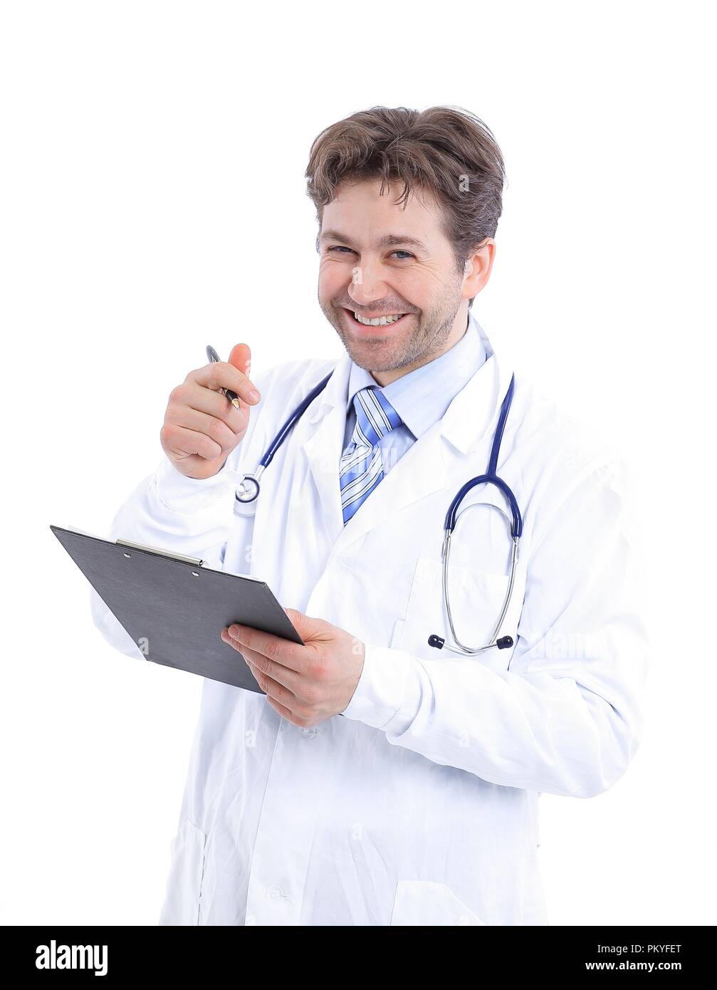 portrait of a smiling doctor Stock Photo - Alamy