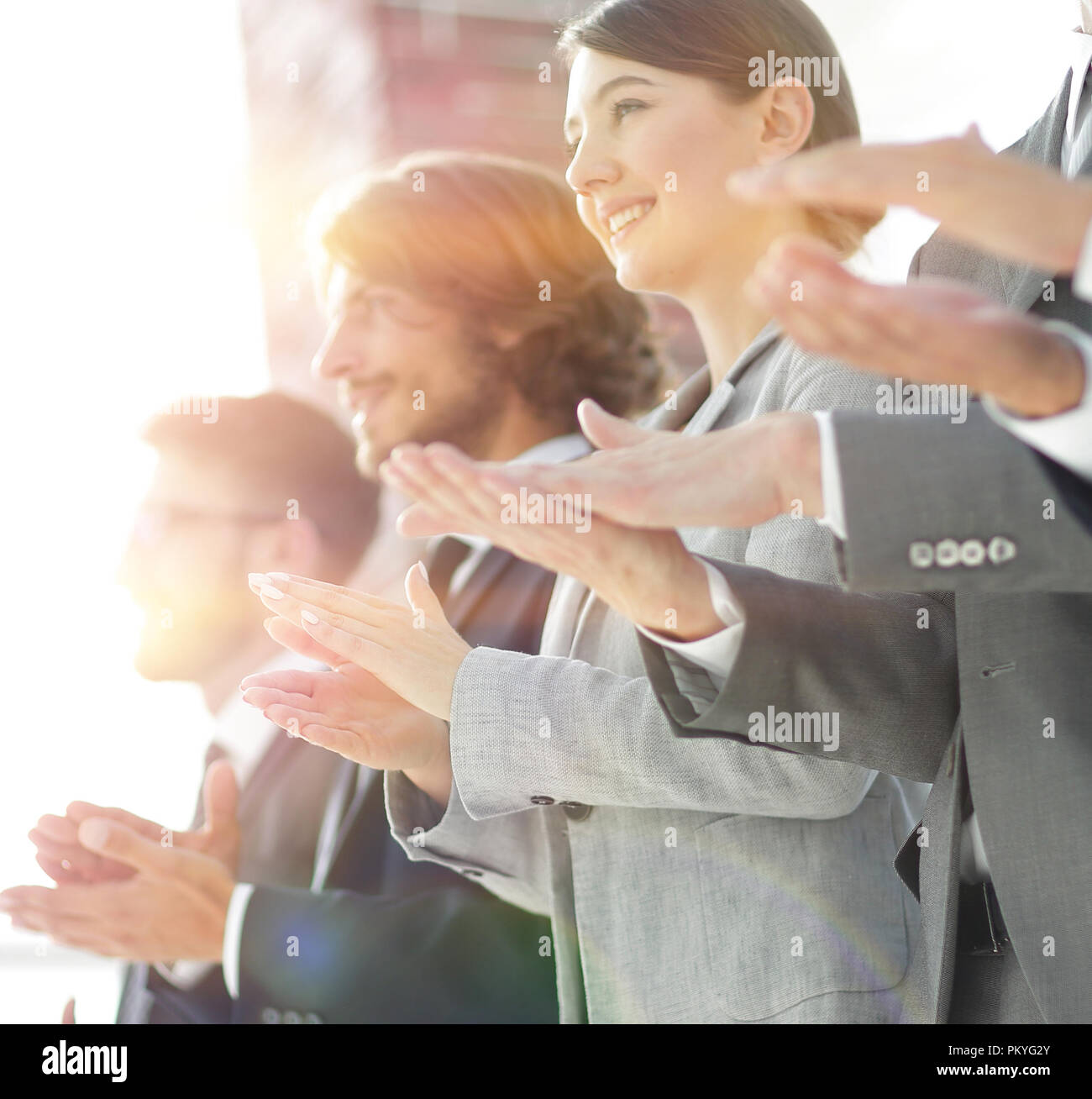 Business people hands applauding Stock Photo - Alamy Business people hands applauding Stock Photo - Alamy