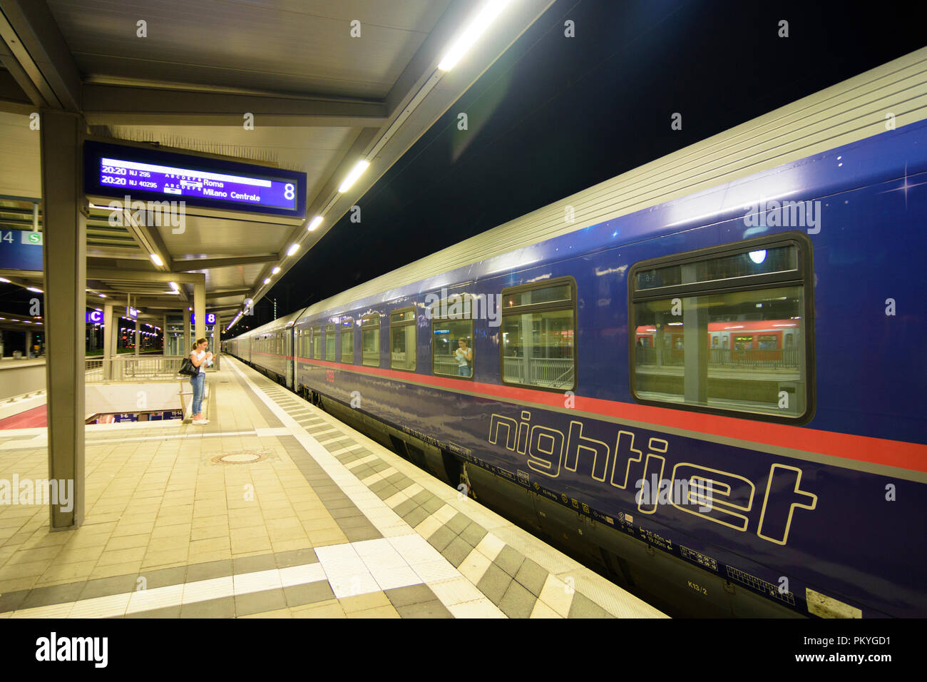 Nightjet train hi-res stock photography and images - Alamy