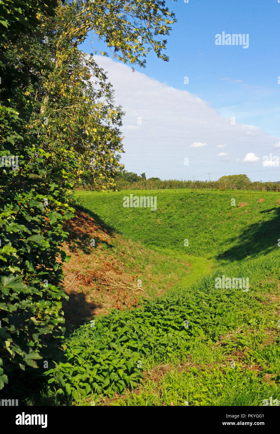 Defensive ditch hi-res stock photography and images - Alamy