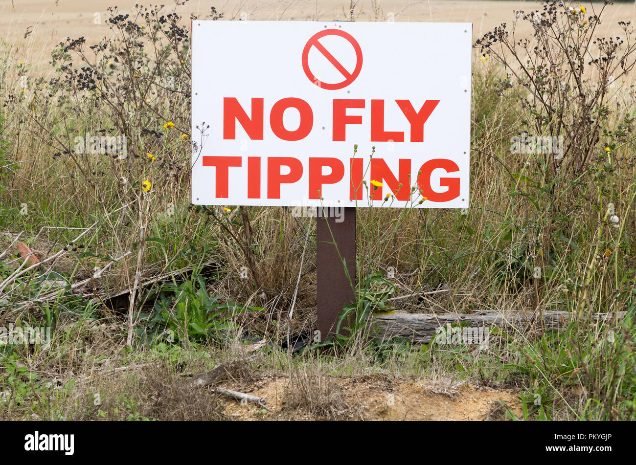 No Fly Tipping Sign High Resolution Stock Photography and Images - Alamy