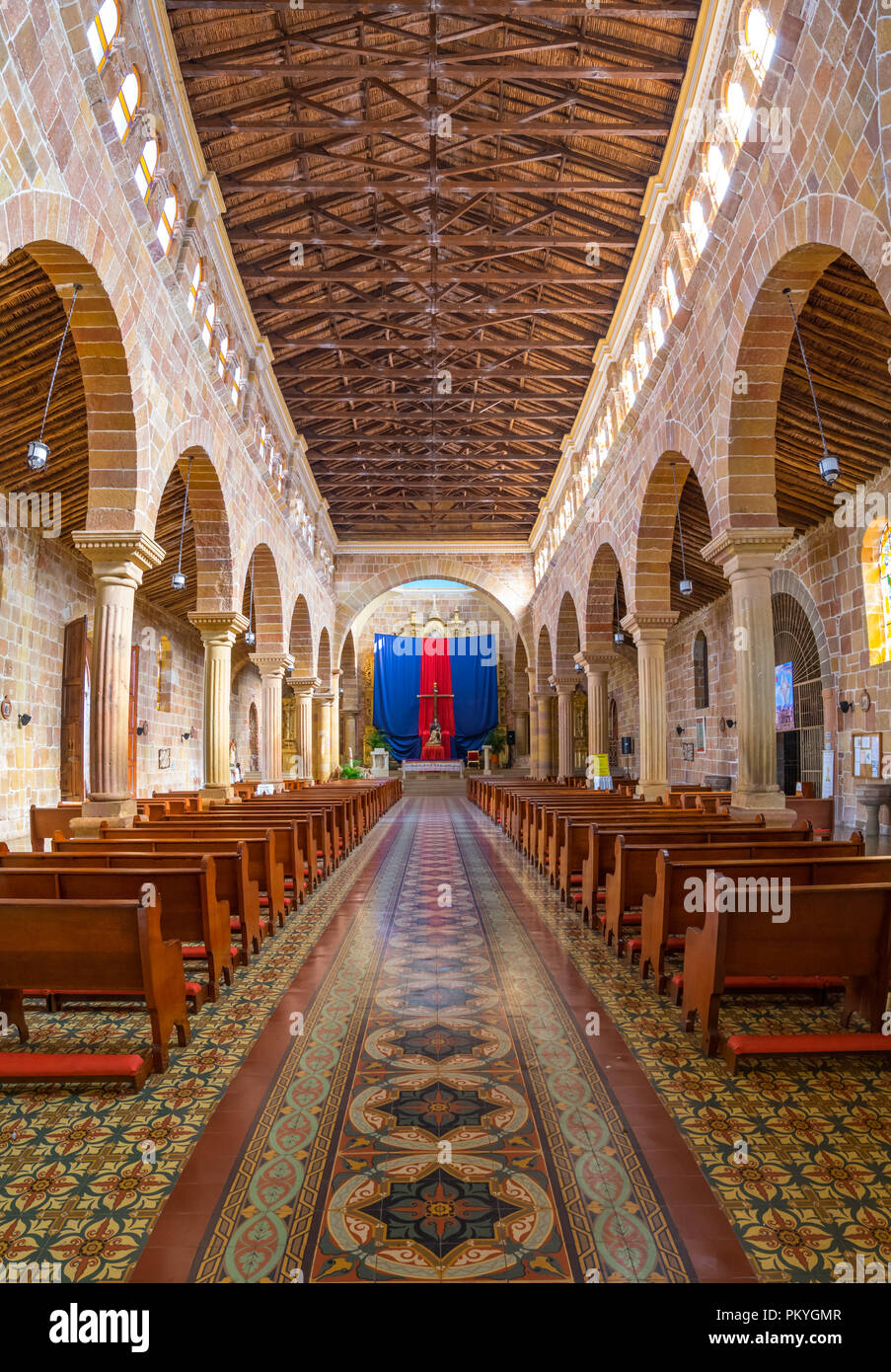 Barichara, Colombia, Santander, Cathedral of the Immaculate Conception ...