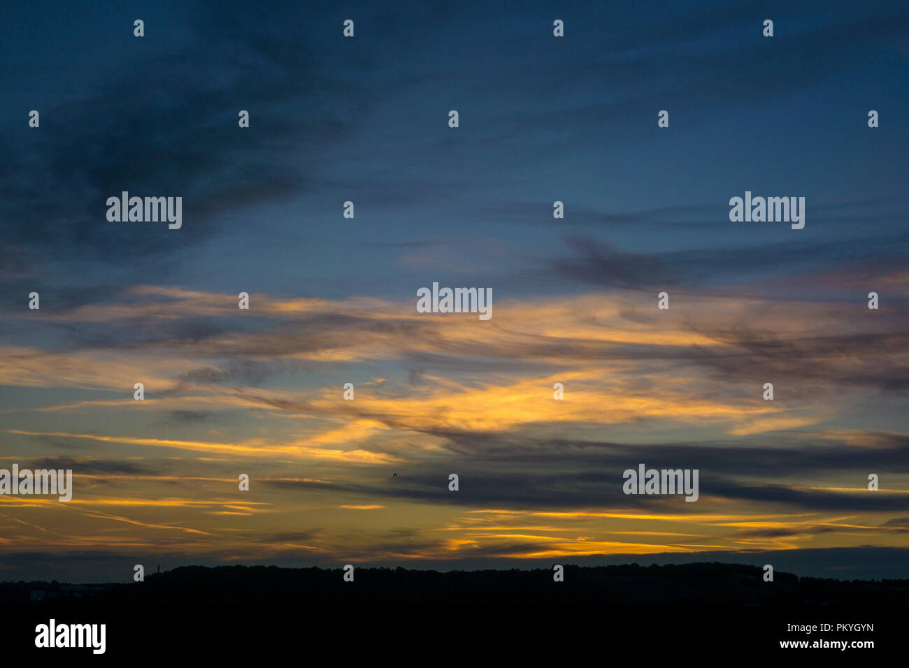 Dramatic sunset and sunrise sky Stock Photo - Alamy
