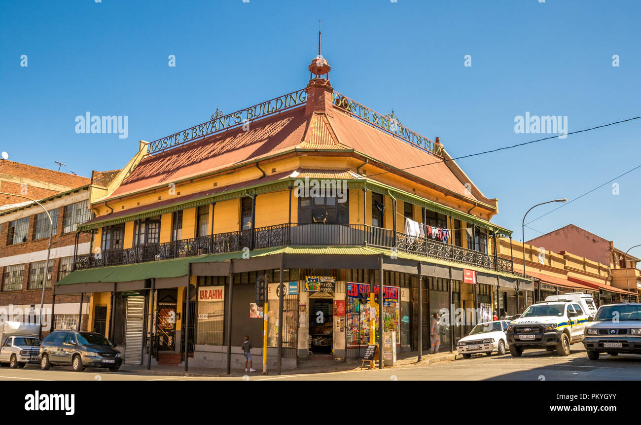 Johannesburg, South Africa - unidentified residents going about their ...