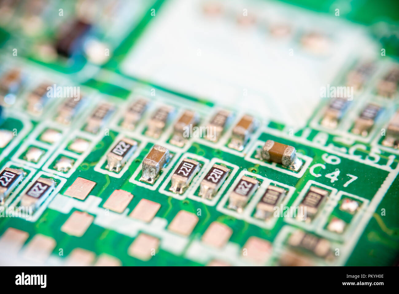 Electronic PCB module Stock Photo - Alamy