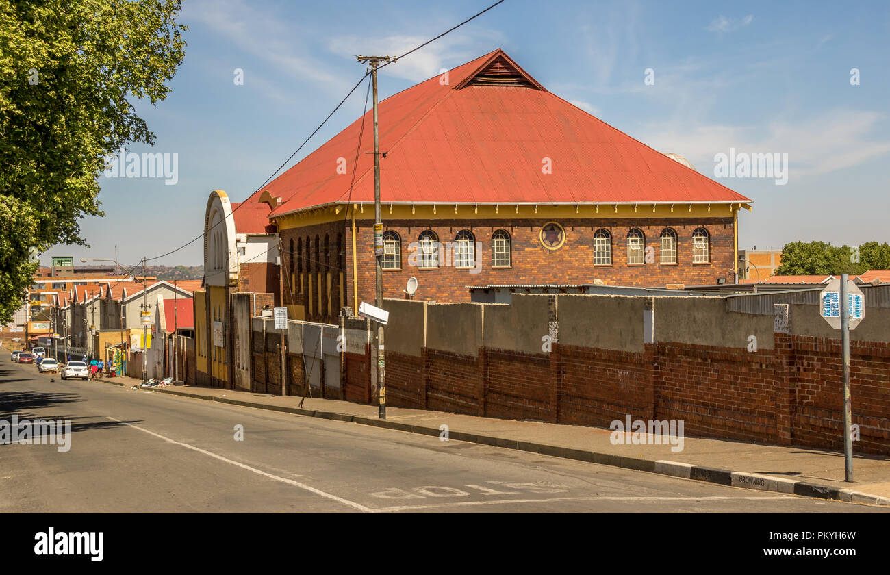 Johannesburg, South Africa - unidentified residents going about their ...