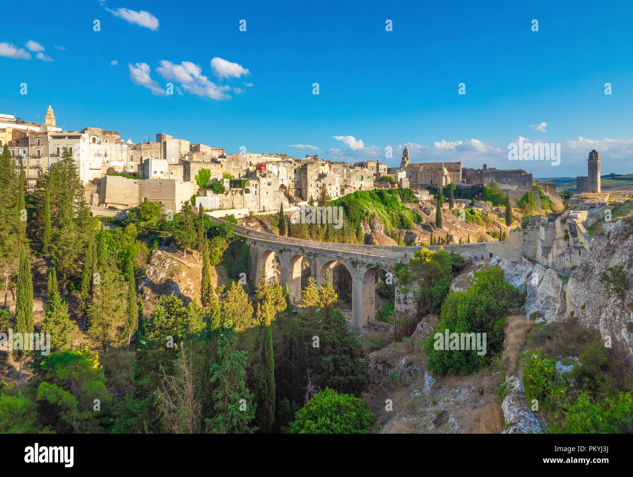 Gravina in Puglia (Italy) - The suggestive old city in stone like ...
