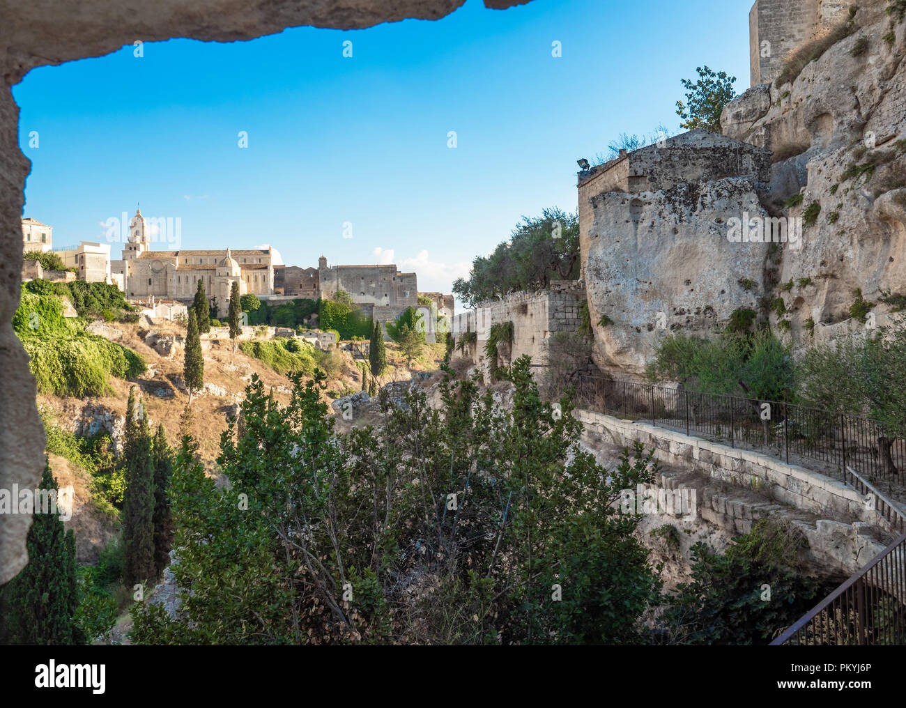 Gravina in Puglia (Italy) - The suggestive old city in stone like ...