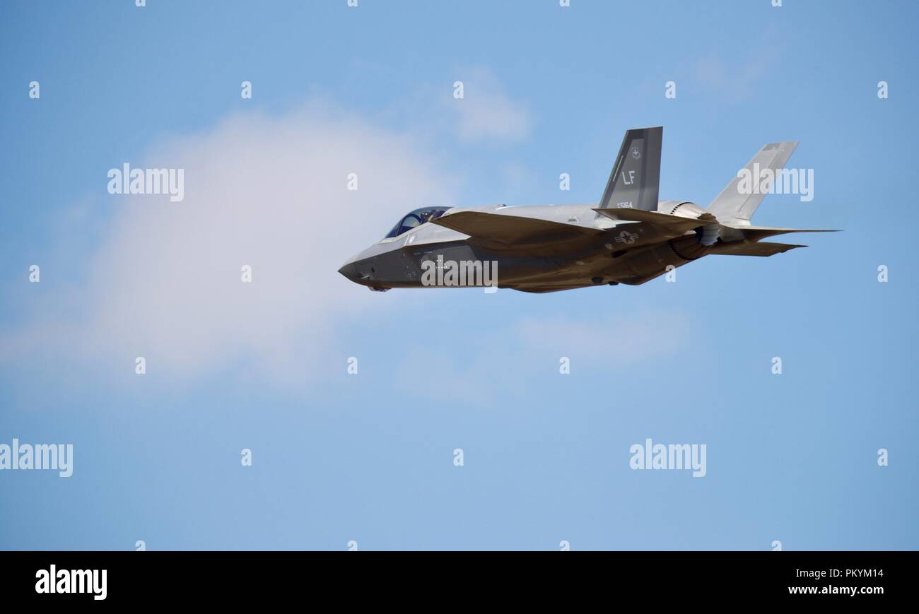 cart US Air Force F-35B Joint Strike Fighter at the 2018 Royal ...