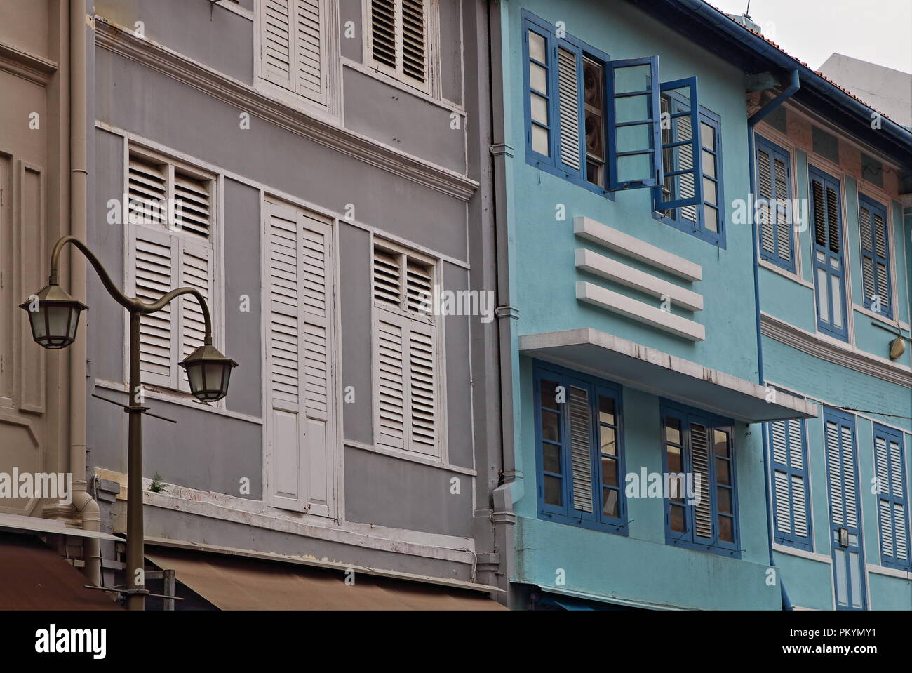Traditional Houses, Chinatown, Singapore, Asia Stock Photo - Alamy