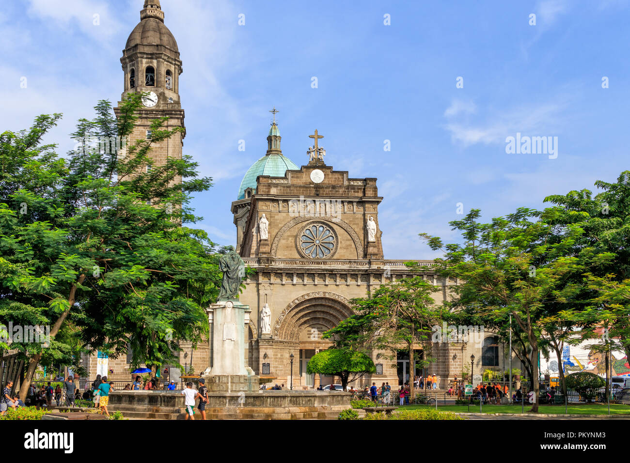 Intramuros, Manila, Philippines - July 29, 2018: View Of The Minor ...