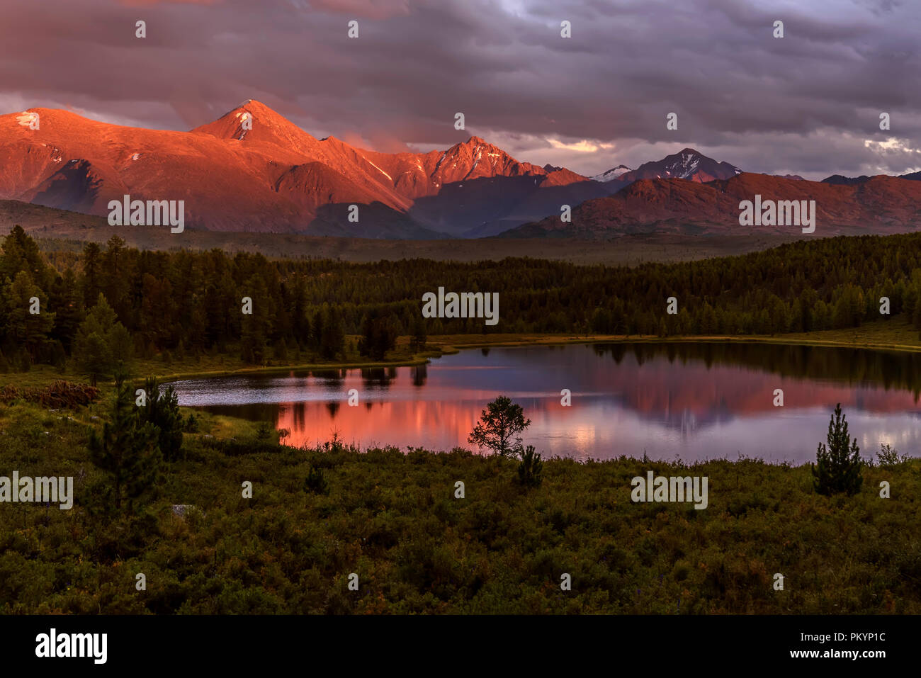 Beautiful sunset after rain hi-res stock photography and images - Alamy