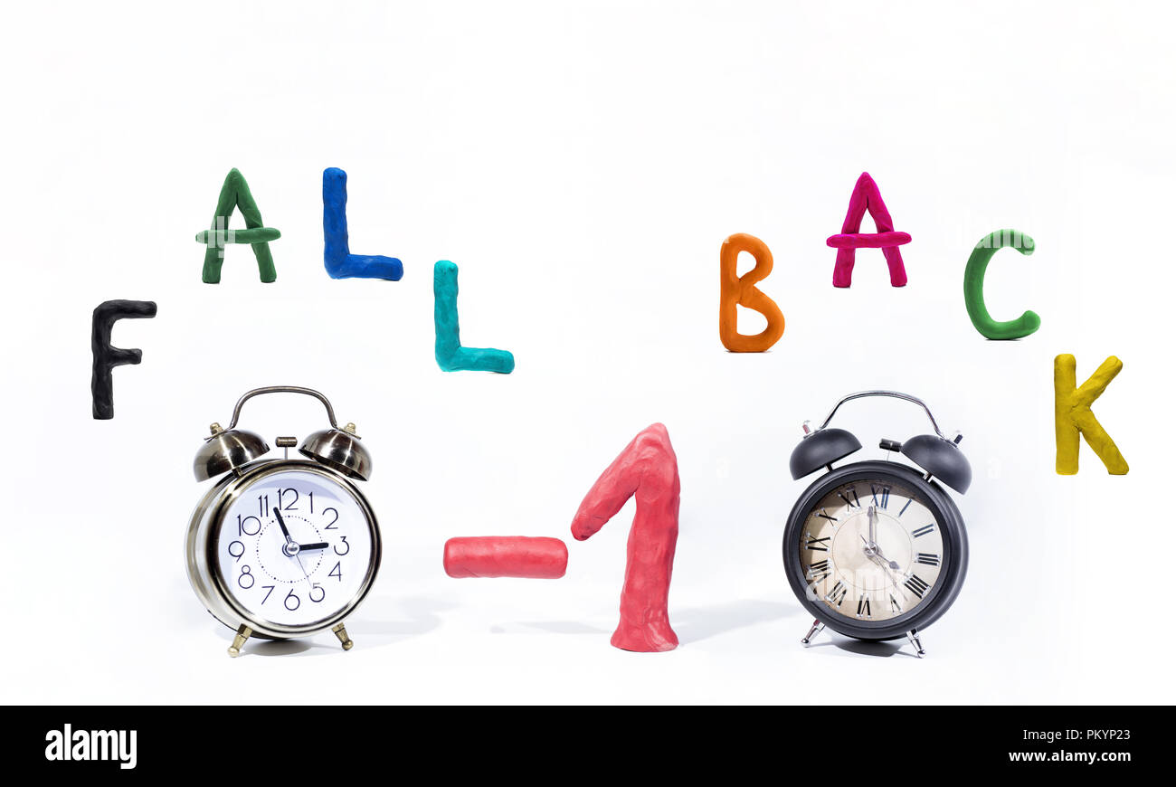 Clock going backward concept hi-res stock photography and images - Alamy