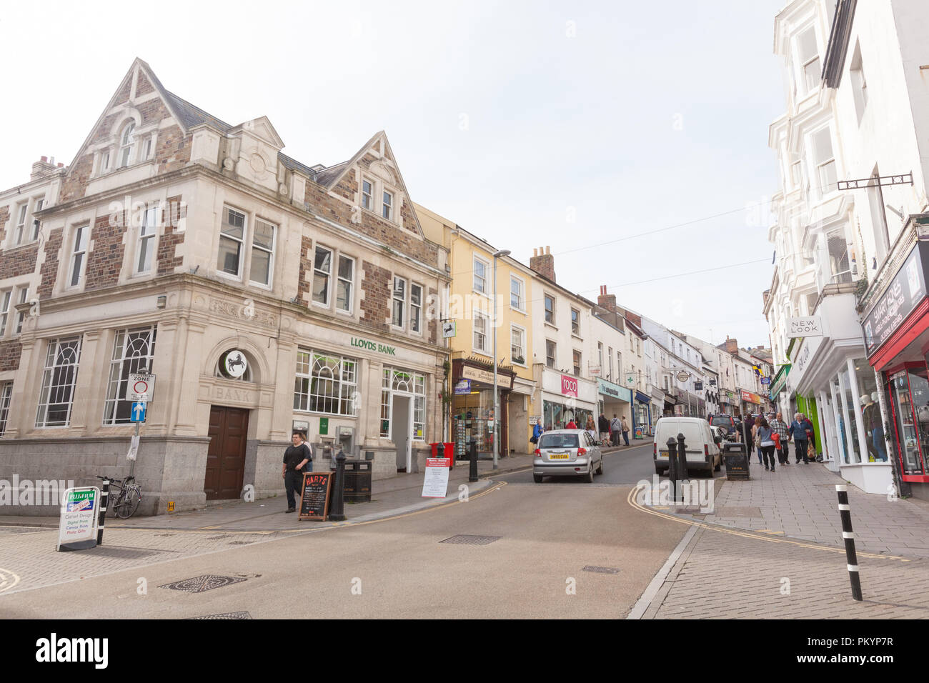 Barnstaple, Devon, UK Stock Photo - Alamy