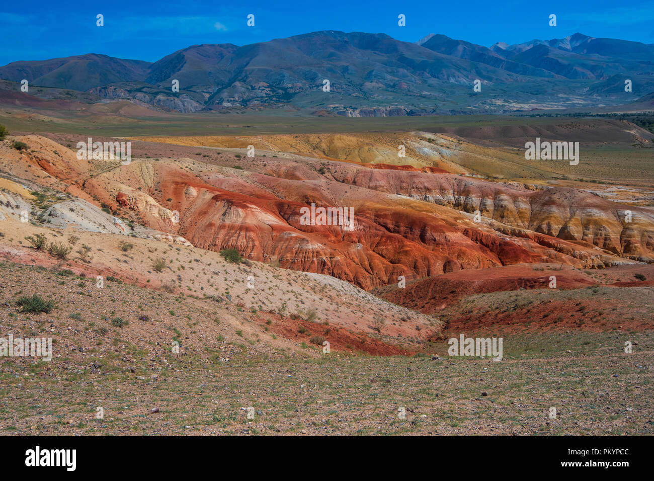 Valley of Mars landscapes Stock Photo - Alamy