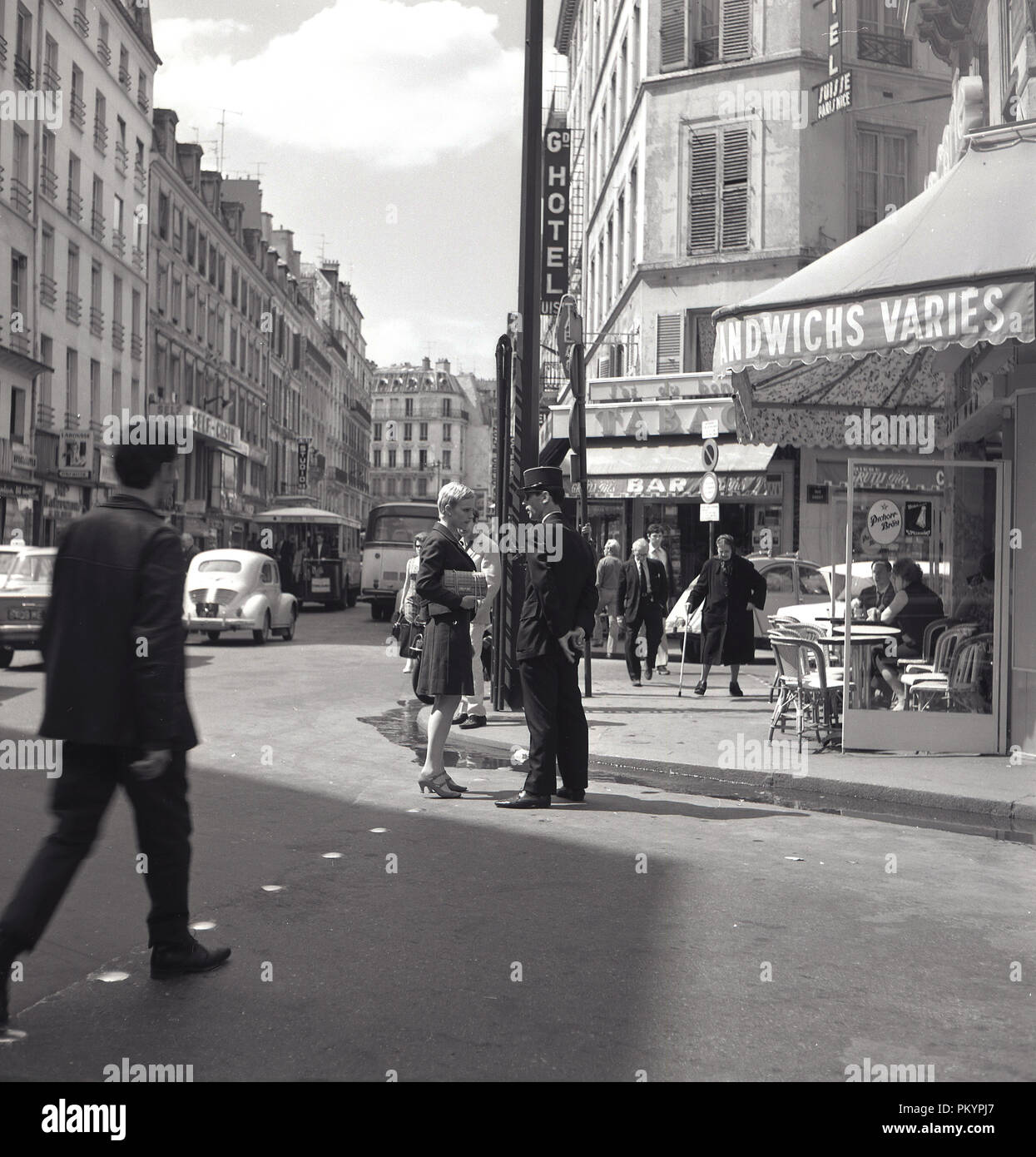 France street 1960s hi-res stock photography and images - Alamy