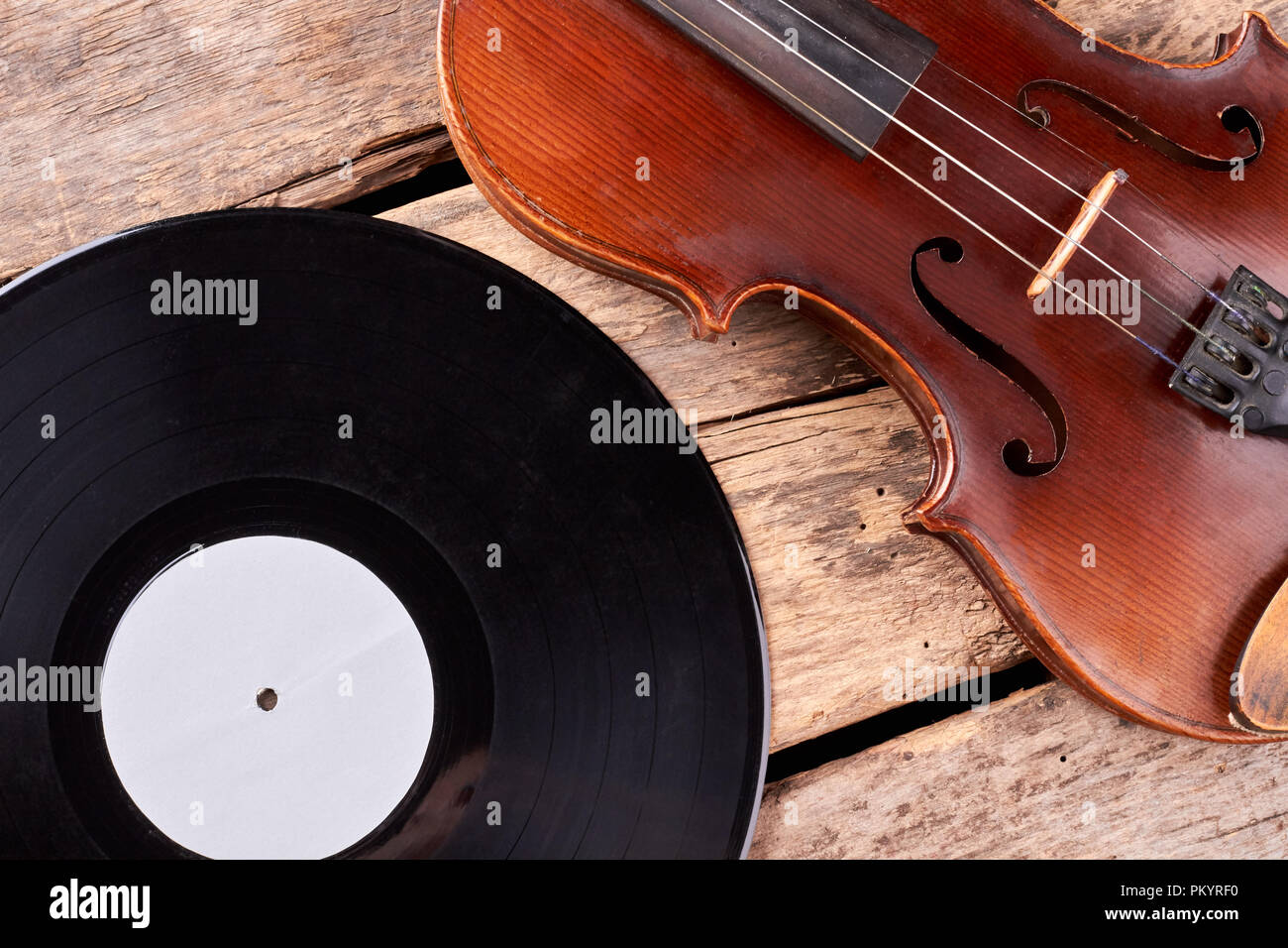 Musical background in retro style Stock Photo - Alamy
